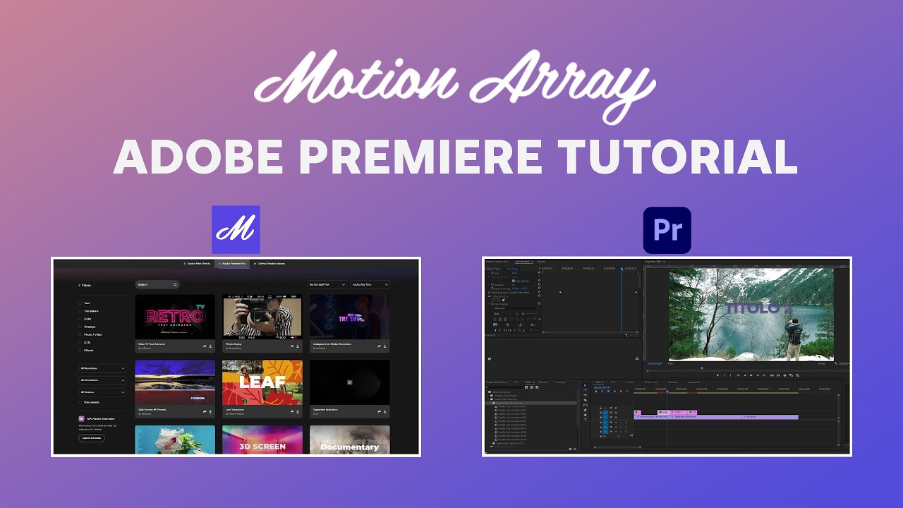 Motion Array Group Buy With 4.95$/ month - App SEO Shop